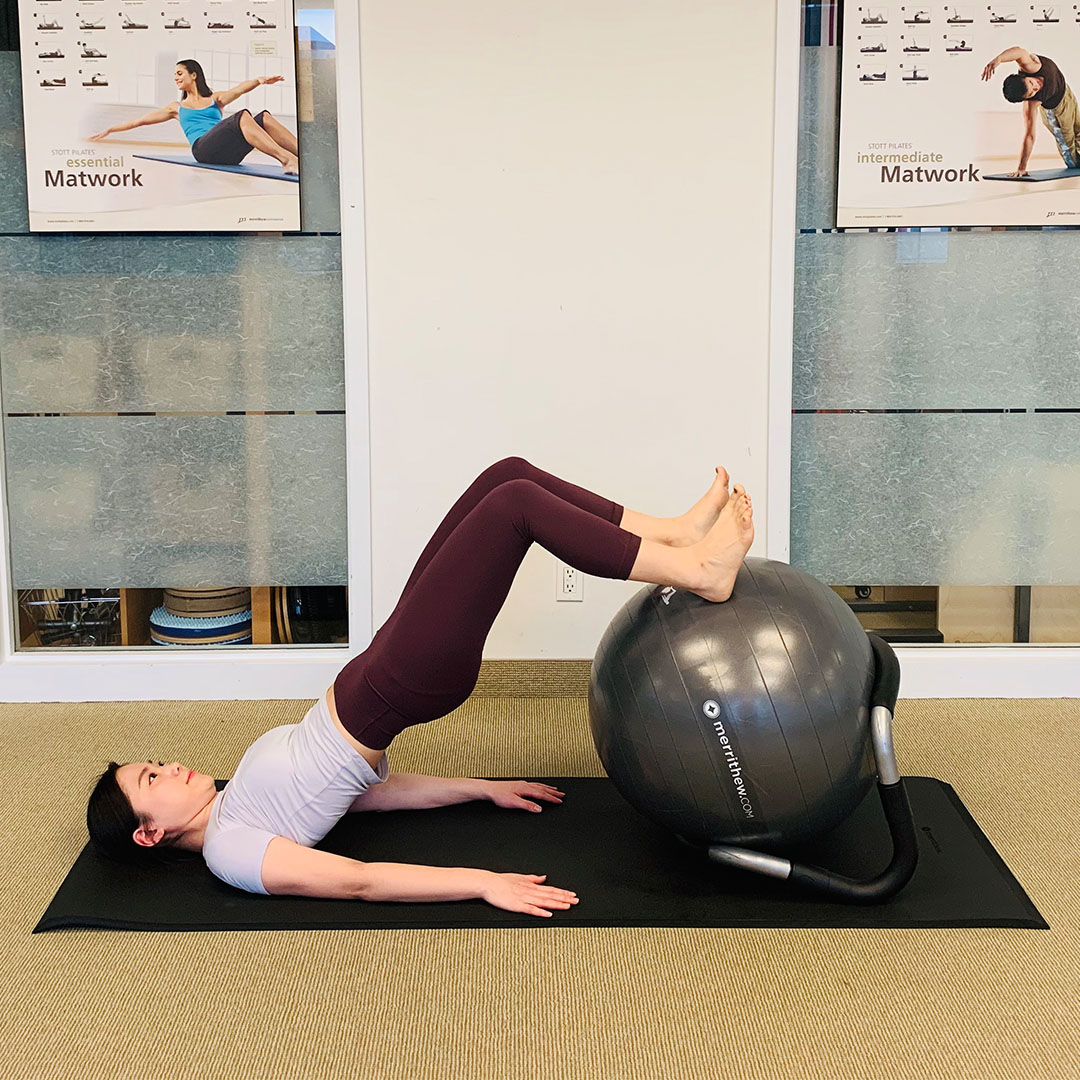 On the blog, STOTT PILATES® student Myunsun (Claire) Kim demonstrates ...