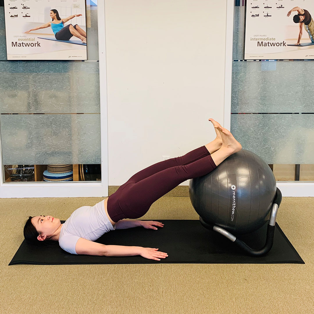 blog STOTT PILATES student Myunsun Claire Kim demonstrates Eco Lux ...