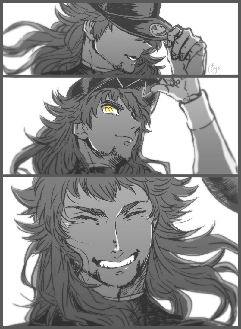 Smiling 」 dndとkbnと 」生き急ぎモジャの漫画