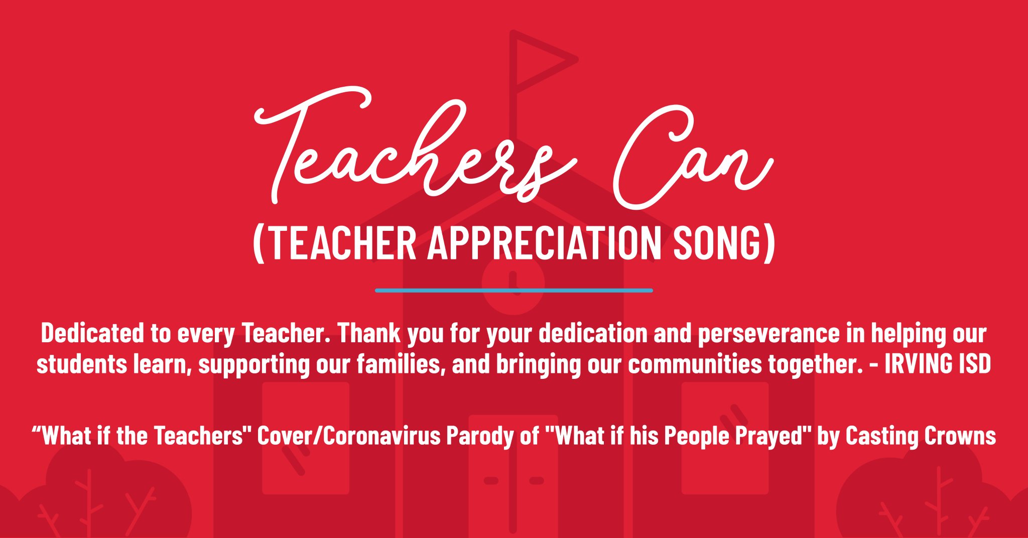 Irving ISD on Twitter: "In honor of Teacher Appreciation Week, Irving ...