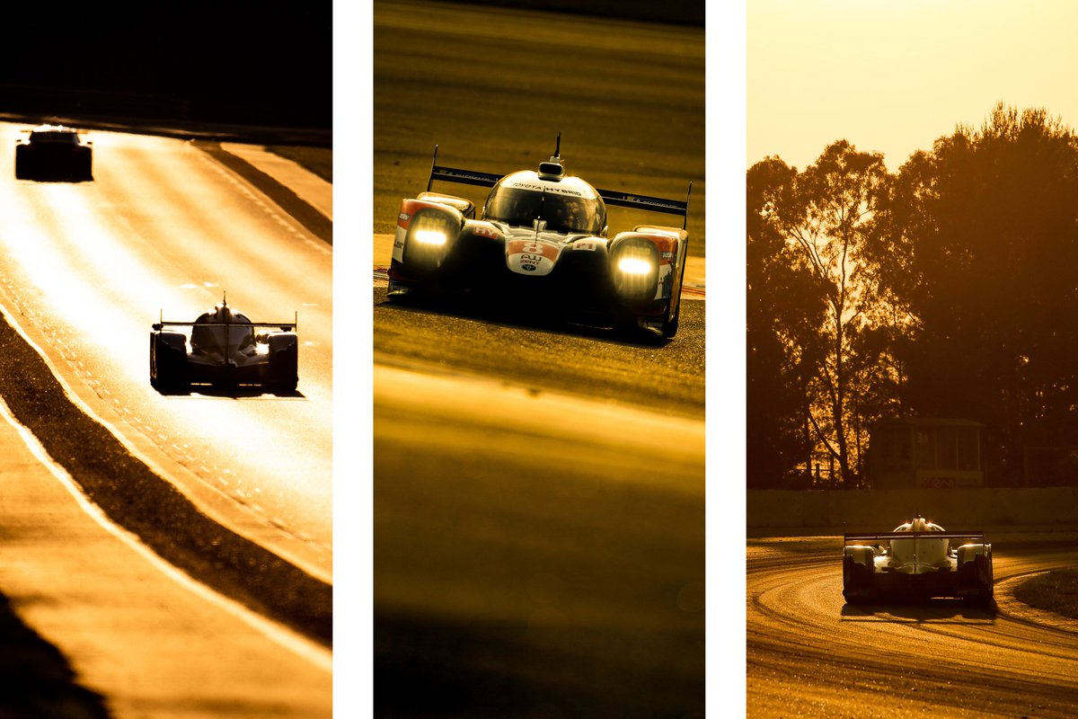 We love to race during the day and the night?, but racing during sunset ...
