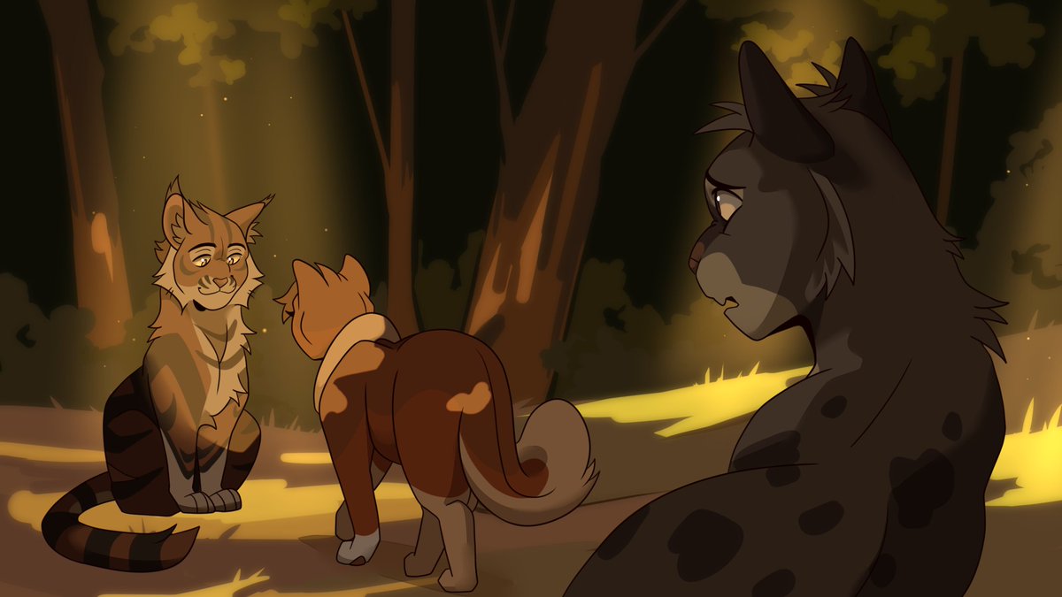 Warrior Cats Squirrelflight And Ashfur