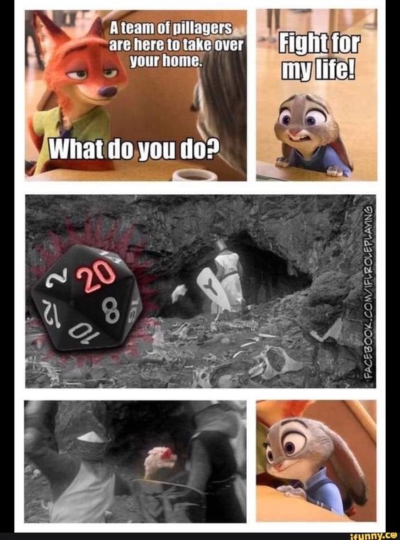 D20 Memes One Die To Rule Them All D20 RPG Games Dice Meme One Die