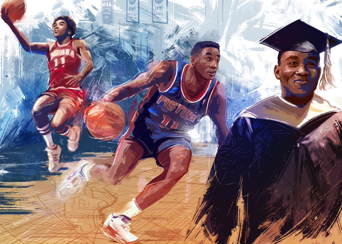 「a birthday gift for the legendary @Isiah」|NIKKOLASのイラスト