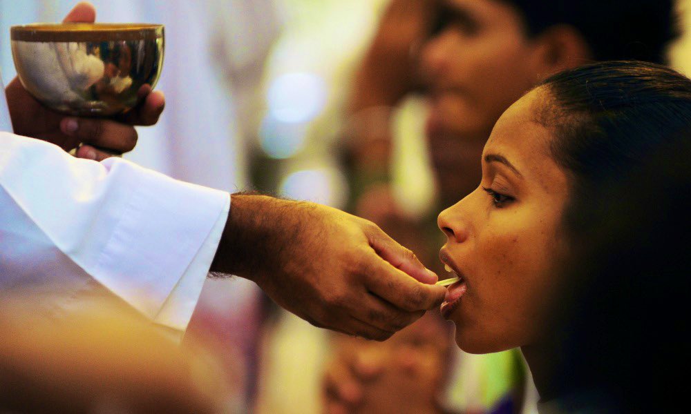 Receiving Holy Communion