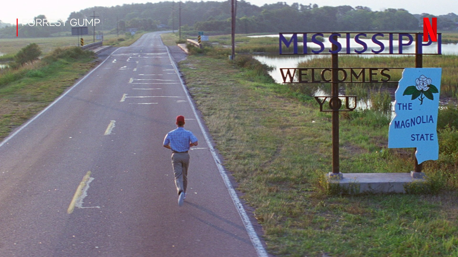 Netflix Pelis España on Twitter: "La imagen de 'Forrest Gump' corriendo se ha convertido en un ...