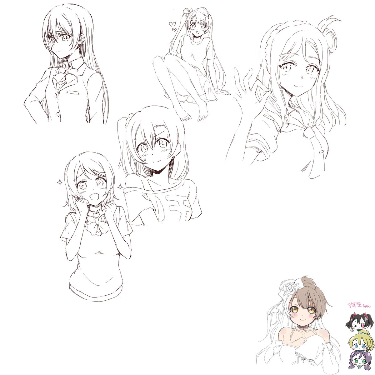 「ラ! (5人が参加中) https://t.co/nA5MPEu9E3 #MagicalDraw むっちゃかわいいこと」👄唇💋の漫画