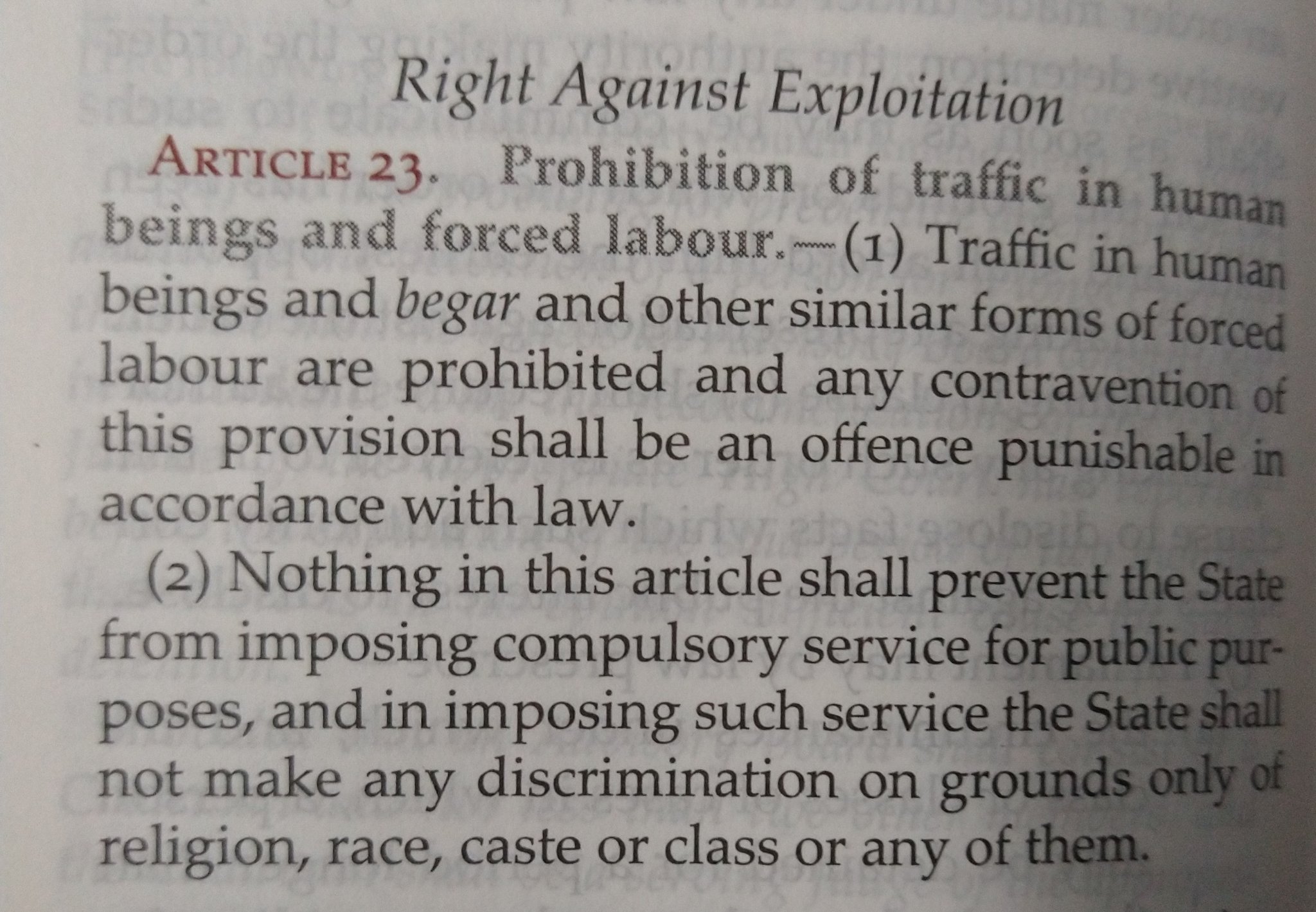 Picture Of Right Against Exploitation Right Against Exploitation