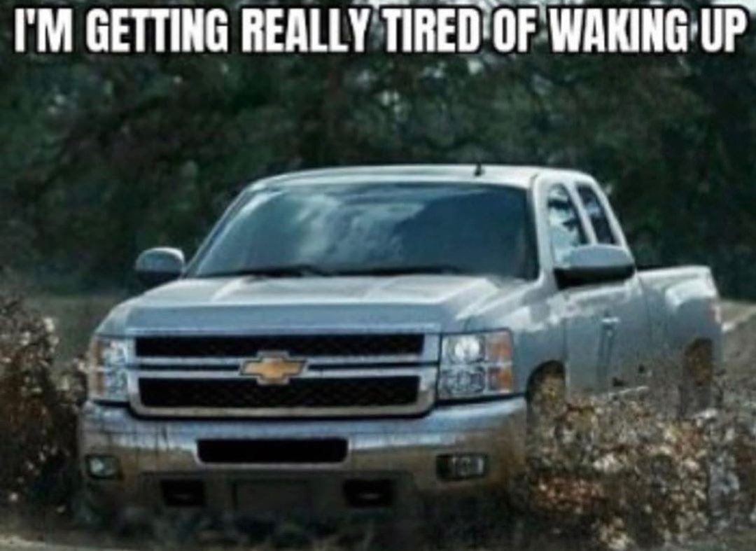 Im Exhausted Car Meme