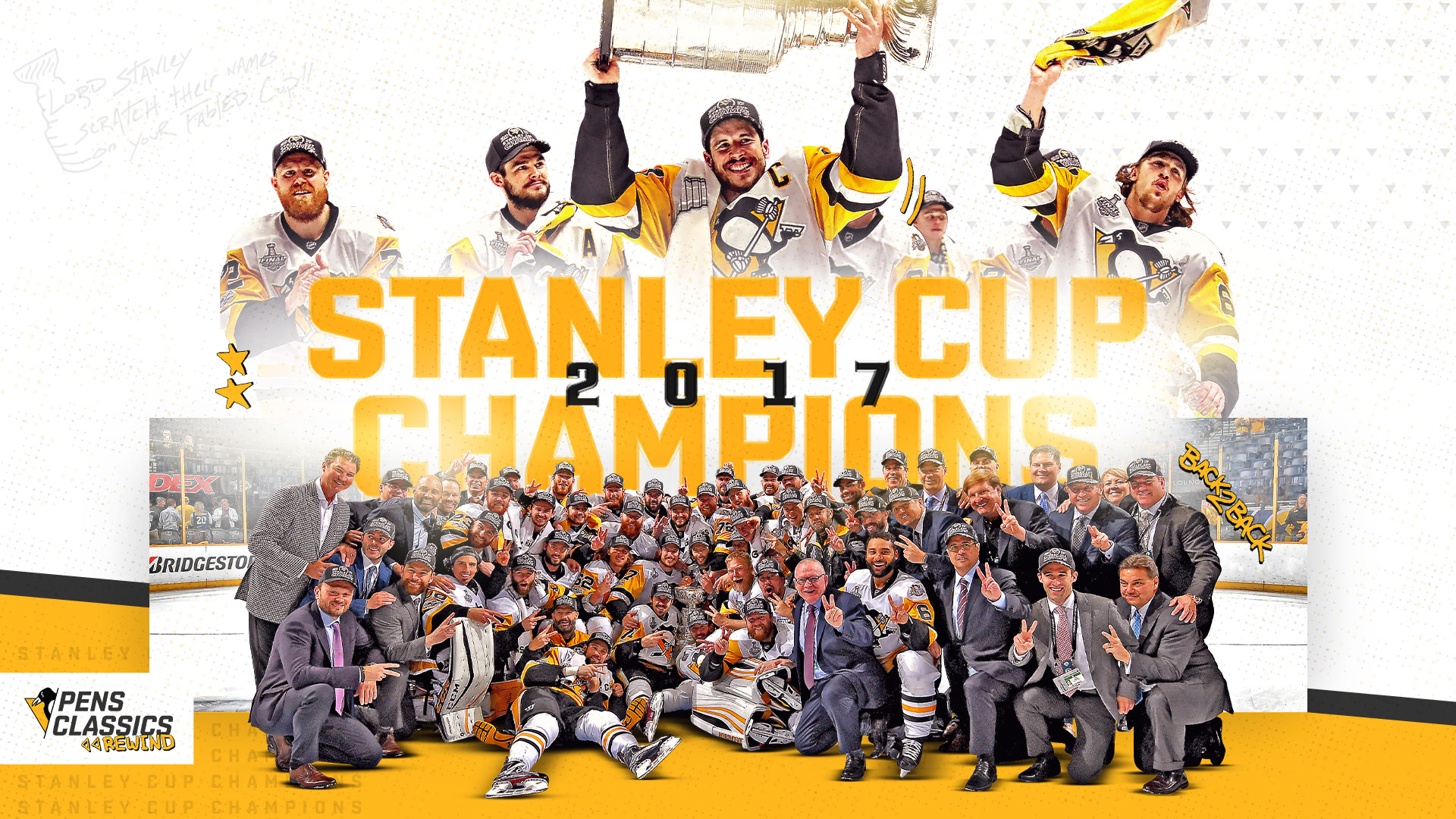 Penguins Stanley Cup Champions Wallpaper