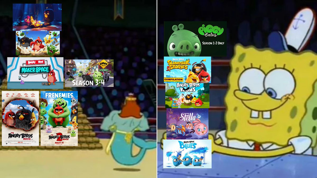 Angry Birds Spongebob