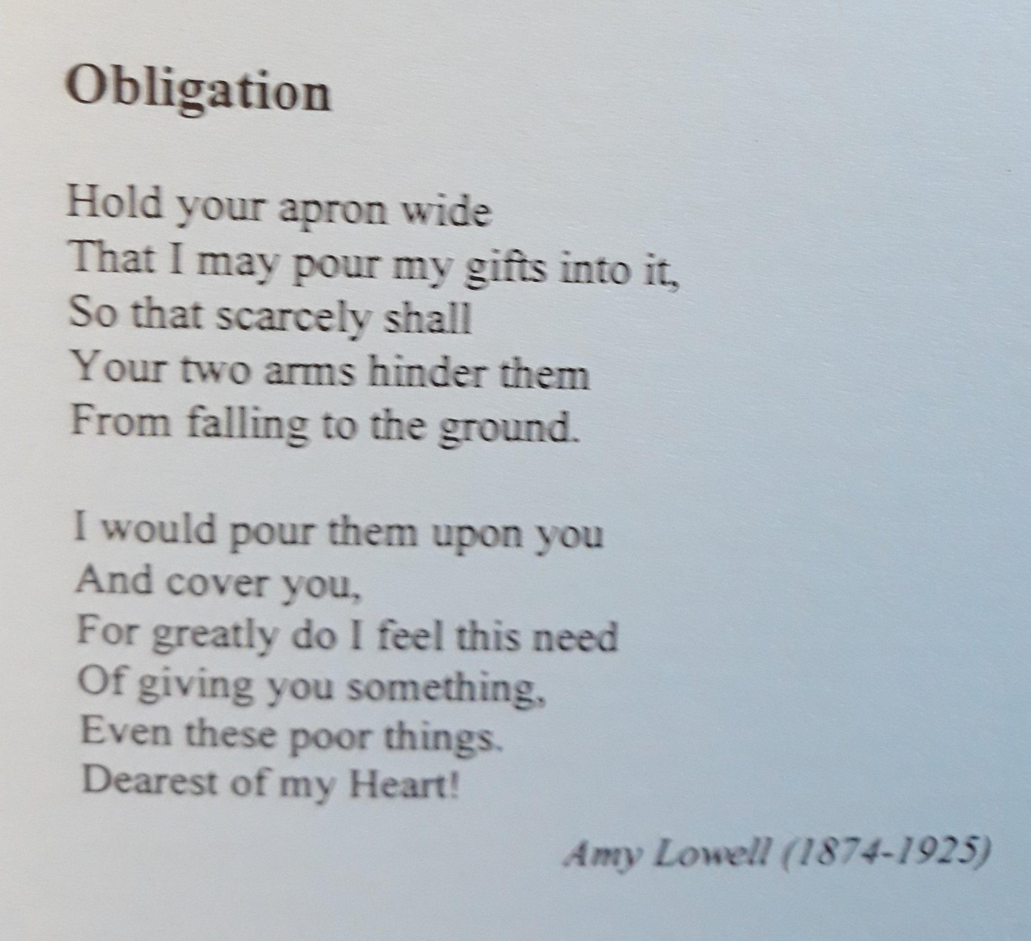 Thank You Staff Poems