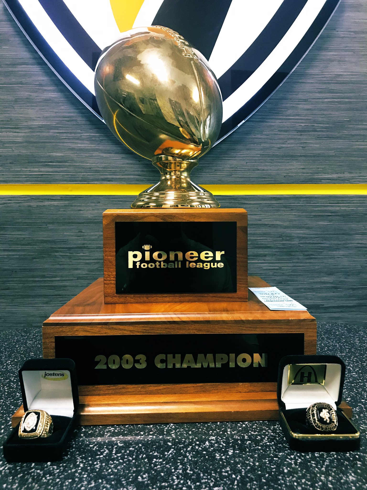 Football Championship Trophy