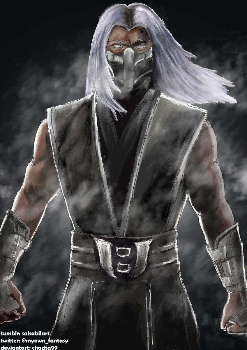 How To Draw Smoke Mortal Kombat