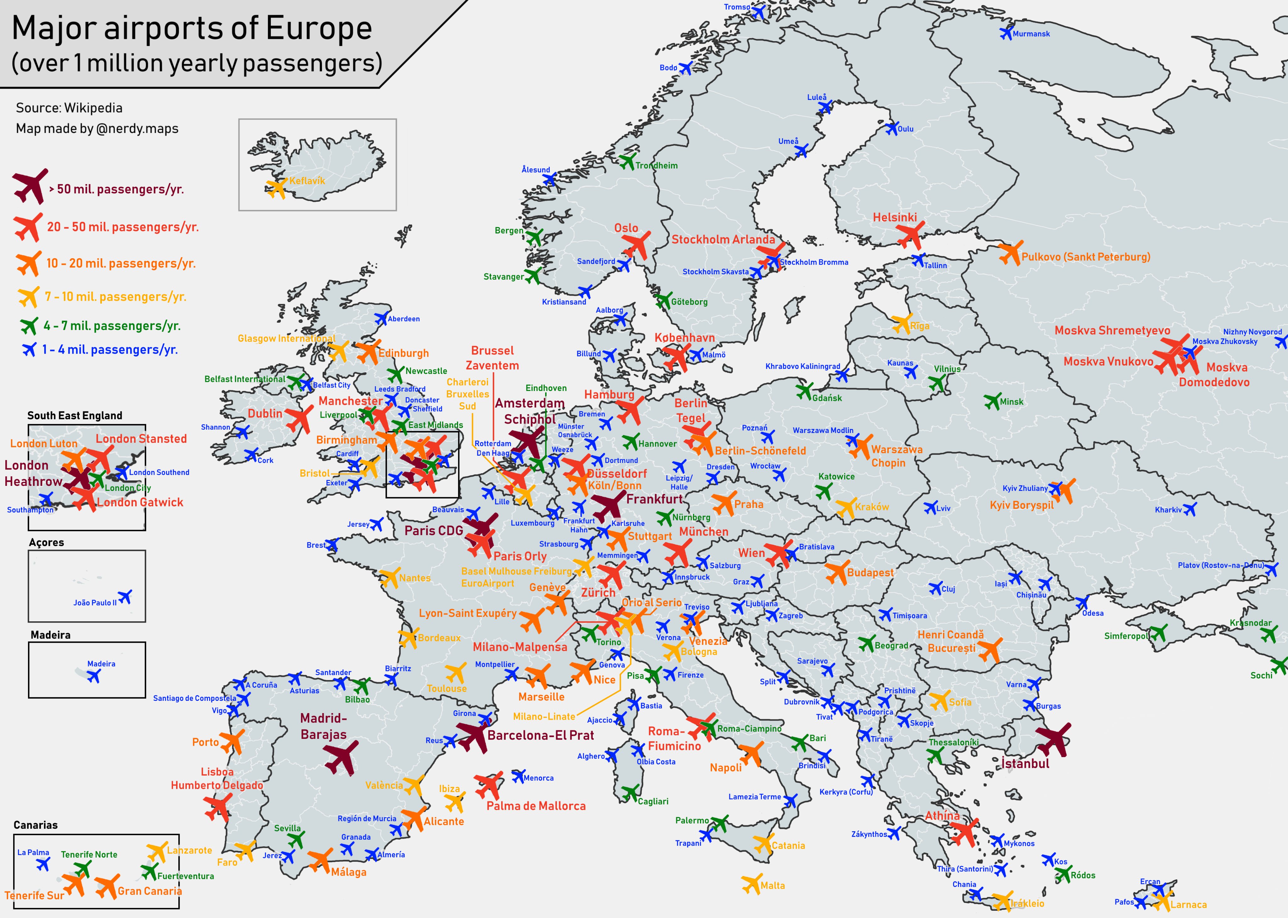 International Airports In Europe Map - Anetta Mathilda International Airports In Europe Map - Anetta Mathilda