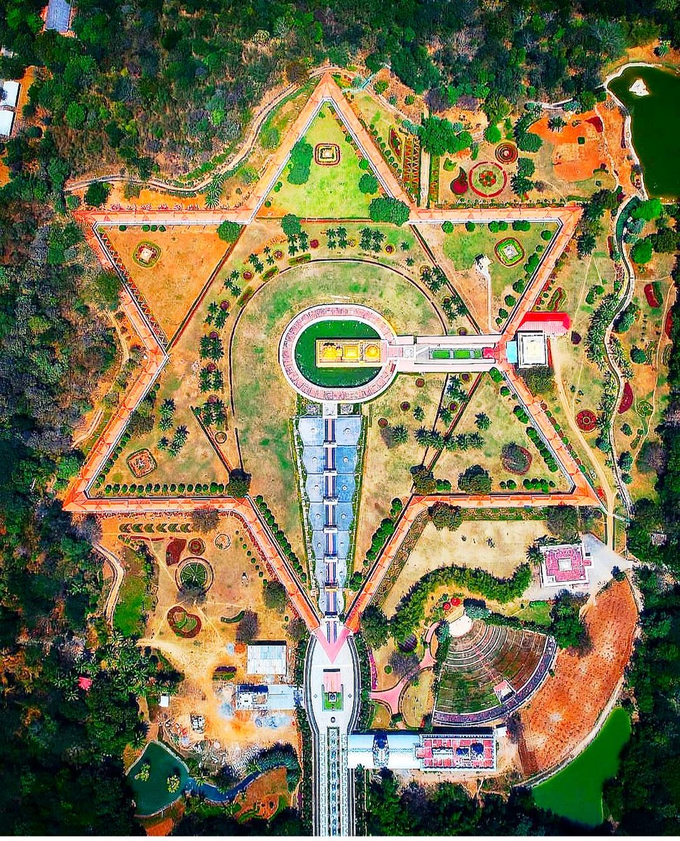 Sripuram Golden Temple Aerial View