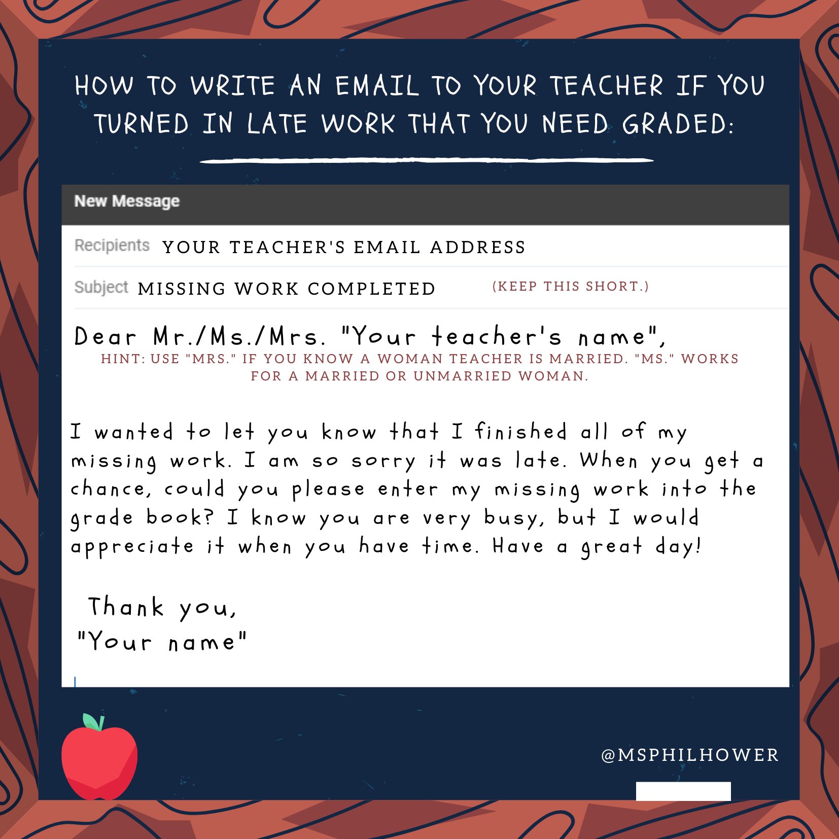 How To Write An Email To A Teacher