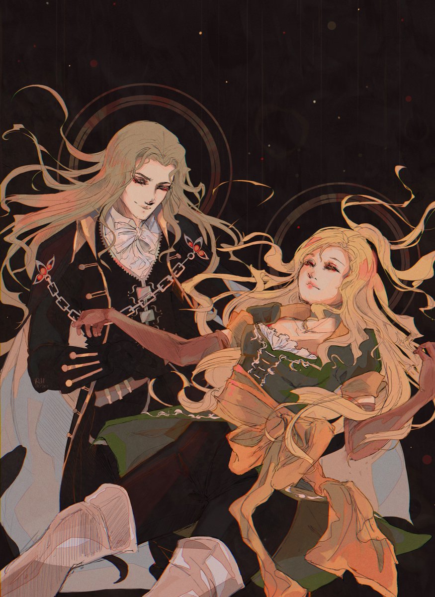 Castlevania Maria And Alucard