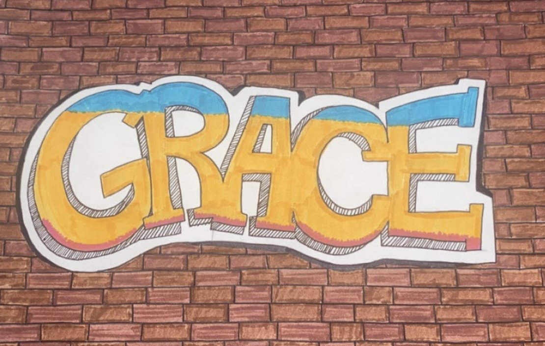 Grace Bubble Letters