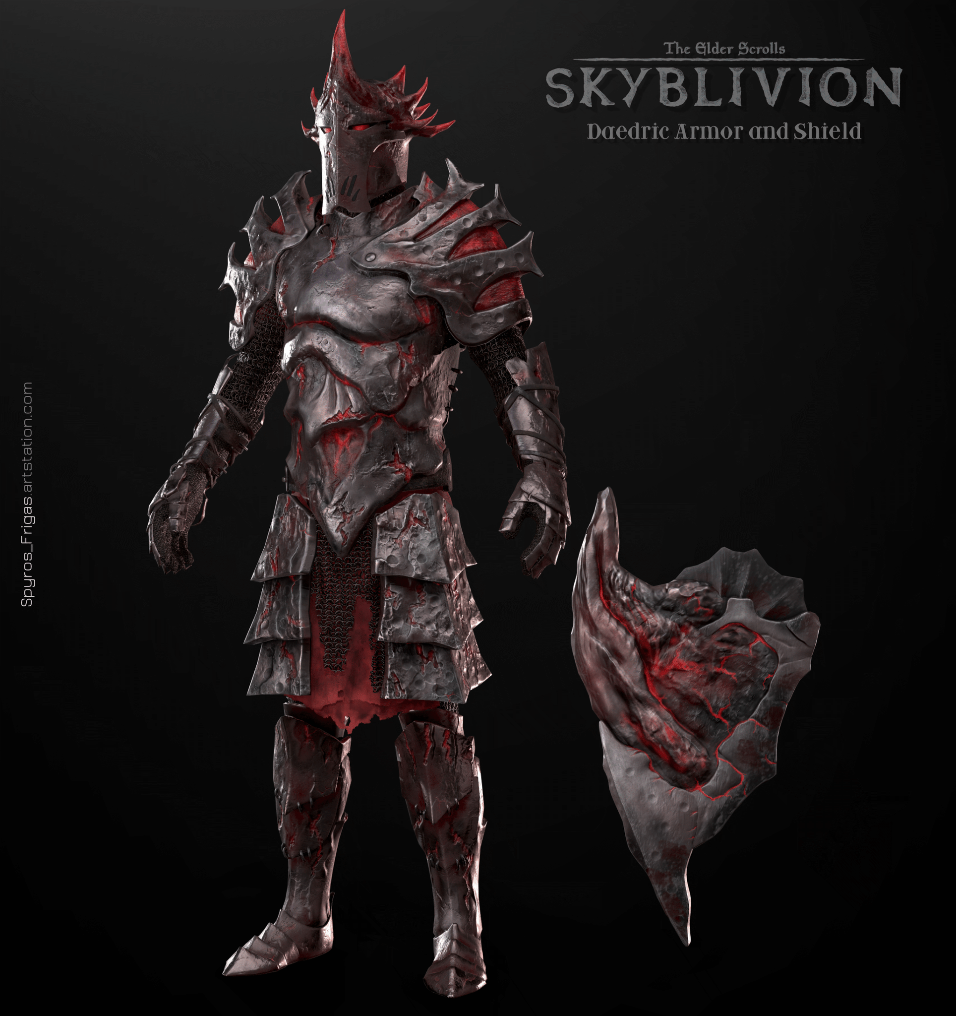 Skyrim Daedric Shield