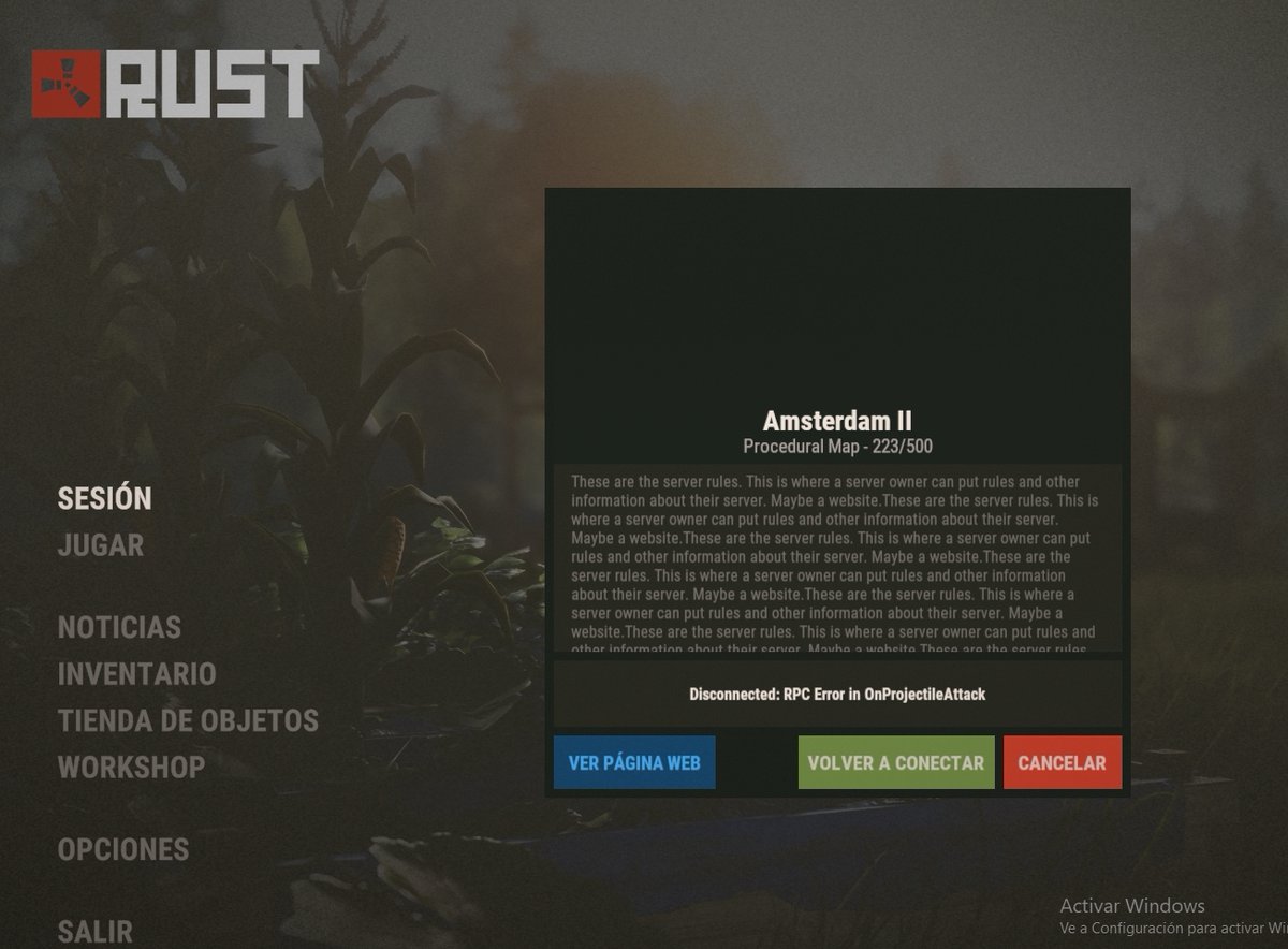 Rust Servers Down? Service Status, Outage Map, Problems History - Outage.Report
