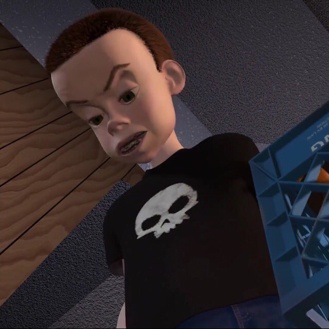 Toy Story 1 Characters Sid Toy Story 6 Good Care Of Your Toys