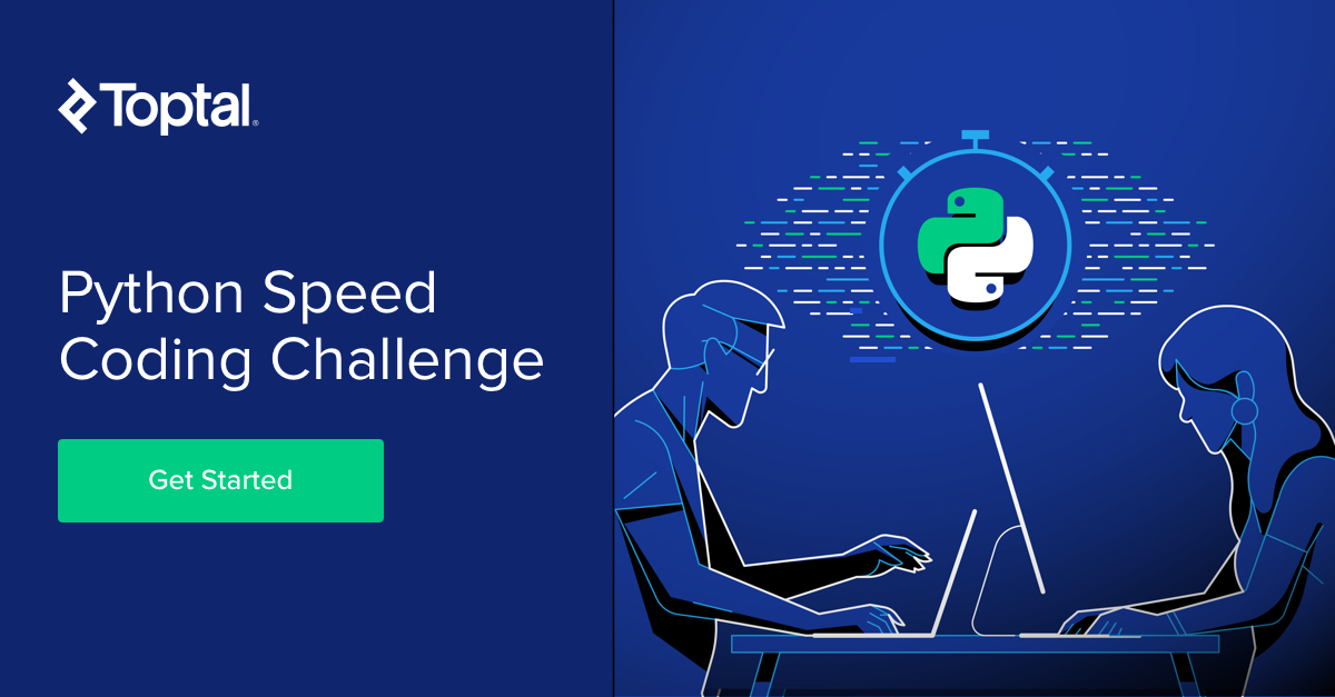 Toptal On Twitter Put Your Python Skills To The Test Enter Our 8124
