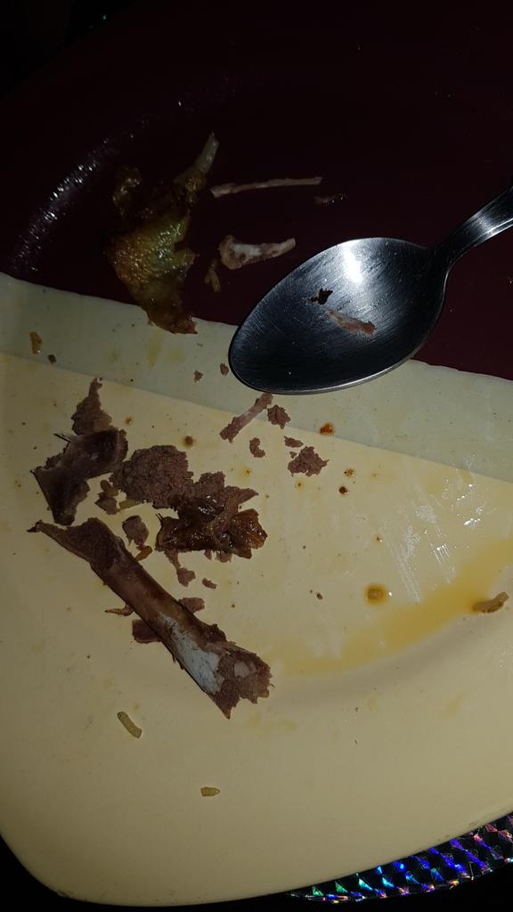 Ijeoma Aniebo on X I m not hungry. I m not hungry Opens Rotimialabi pineapple fried rice. 15 mins later I m chewing chicken bone. I was gonna snap picture for you pipu bet I