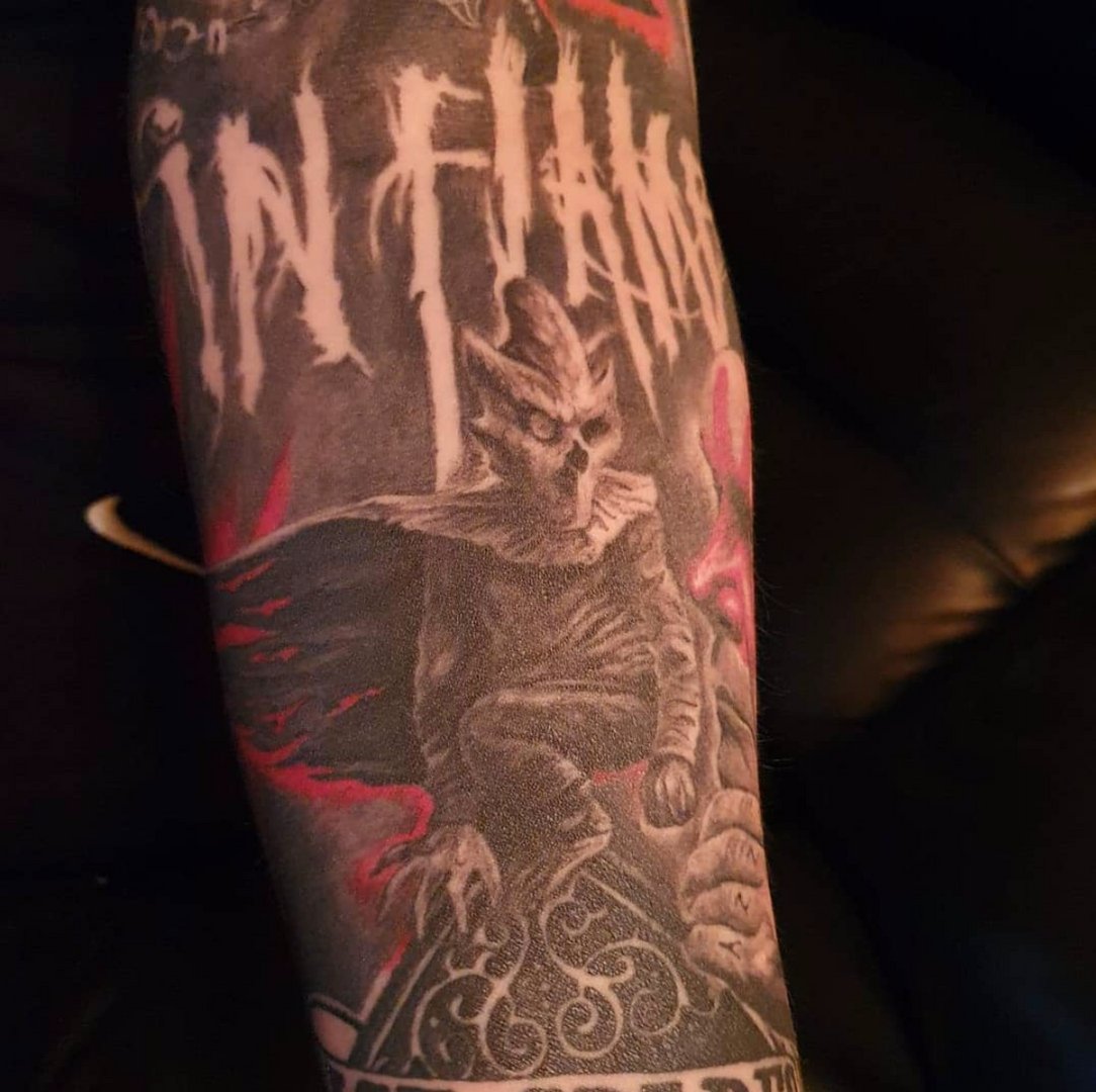 In Flames Band Tattoo