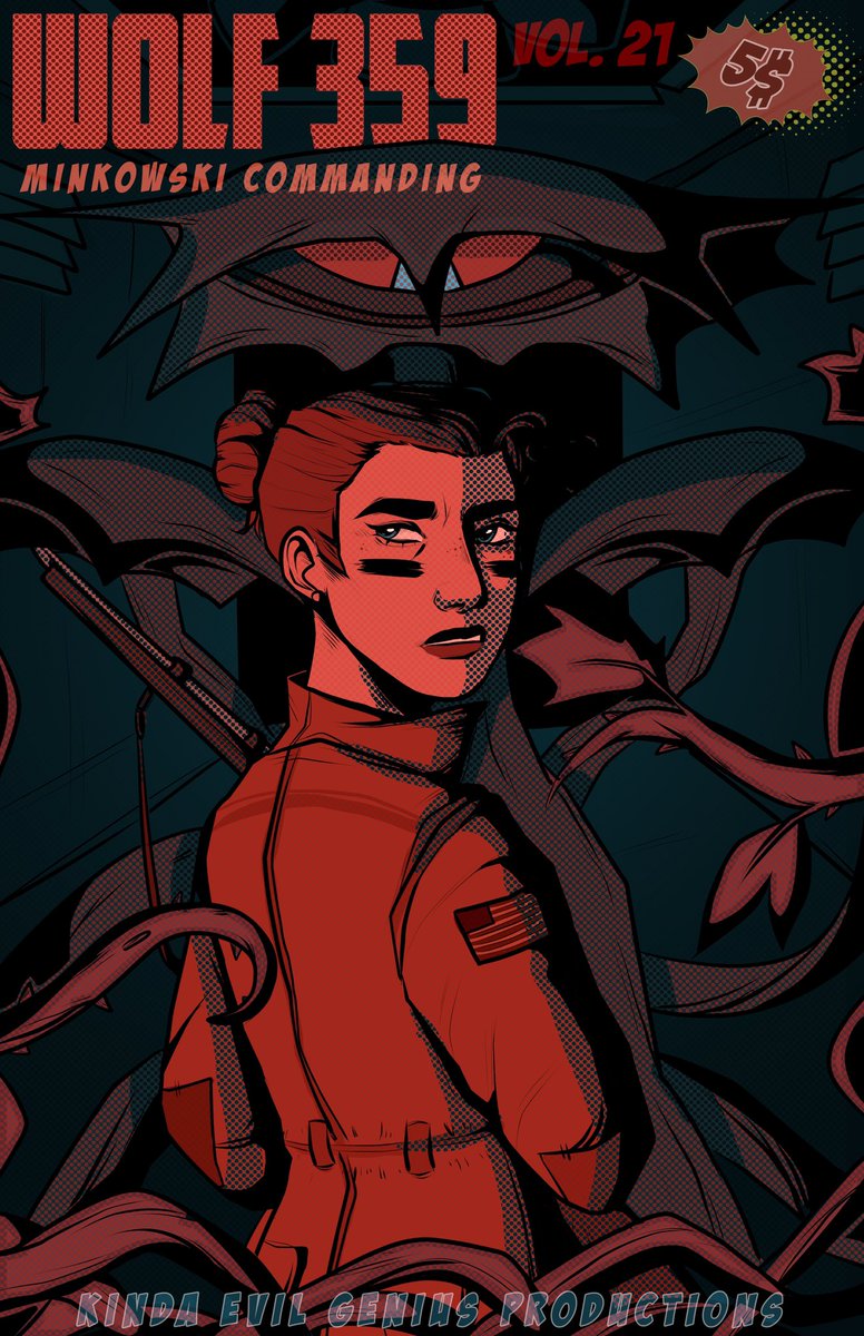 pastel on Twitter: "RT @ratkinkz: a fake wolf 359 comic cover i made for my first short term ...