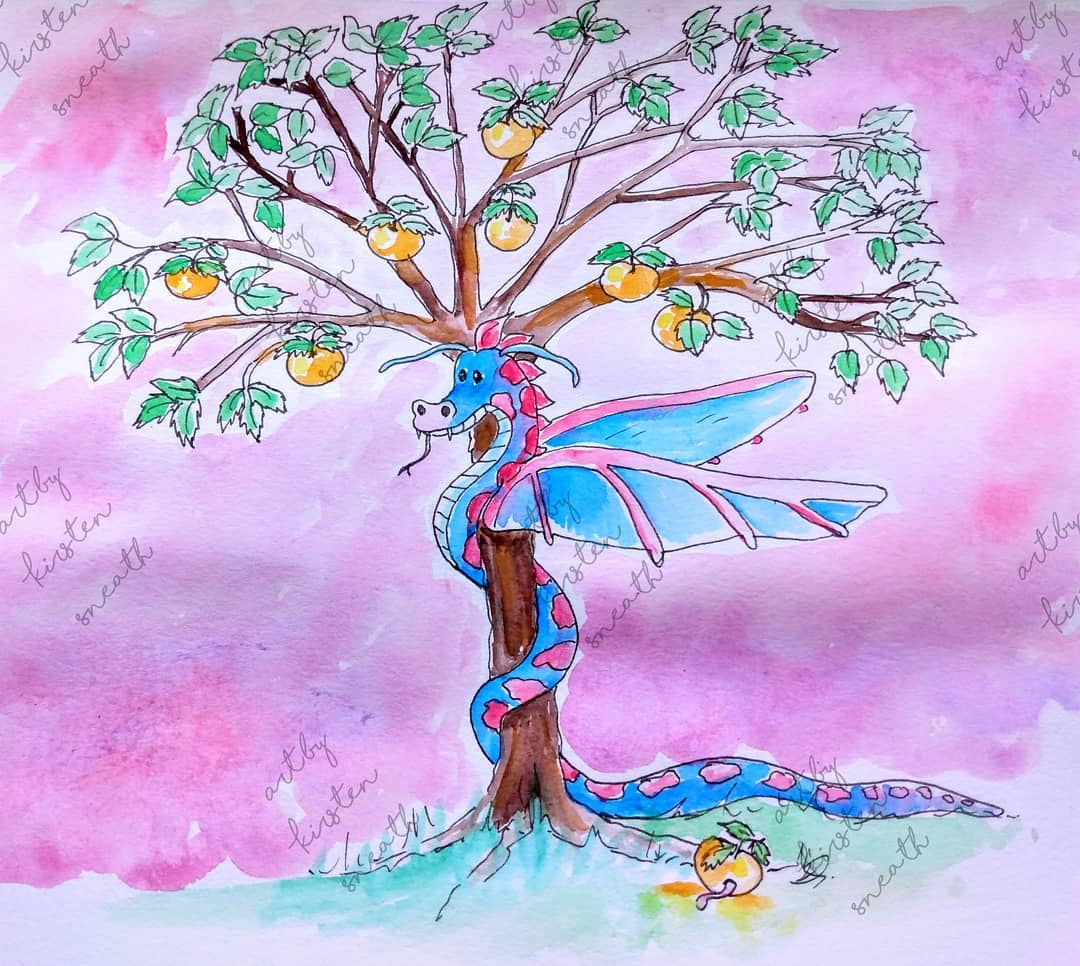 Ladon Dragon Greek Mythology