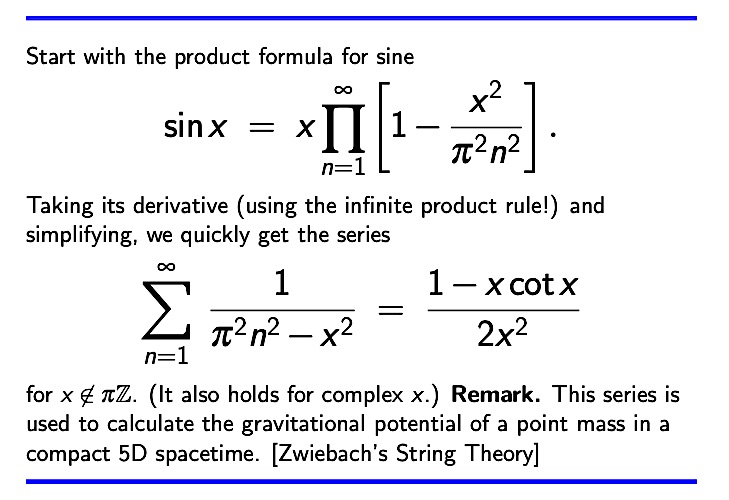 String Theory Formula