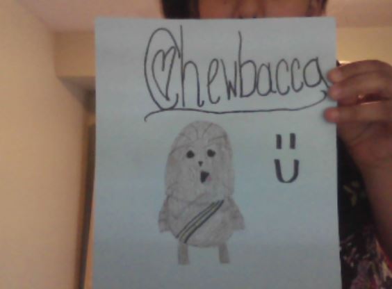MrsRossisRoom on Twitter: "May the 4th = Chewbacca directed drawing # ...