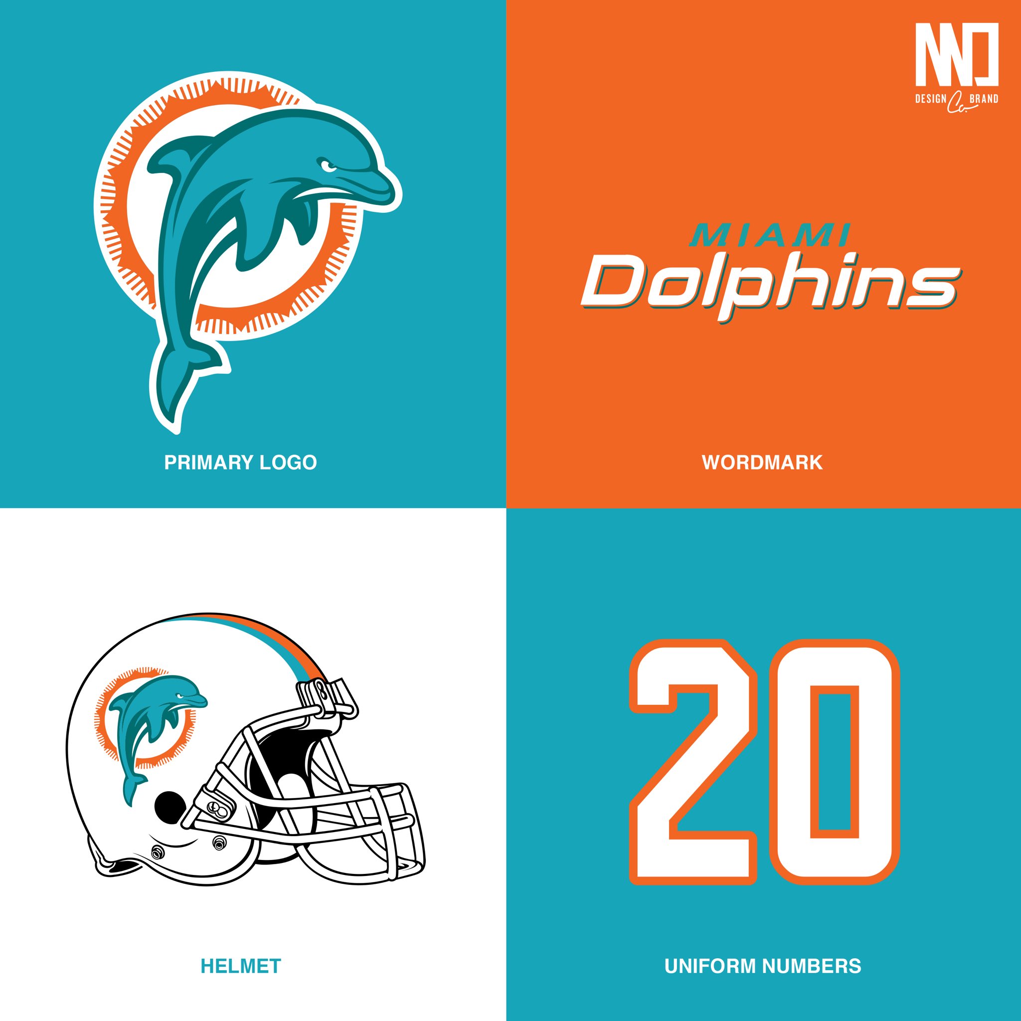 Miami Dolphins New Logo Ideas