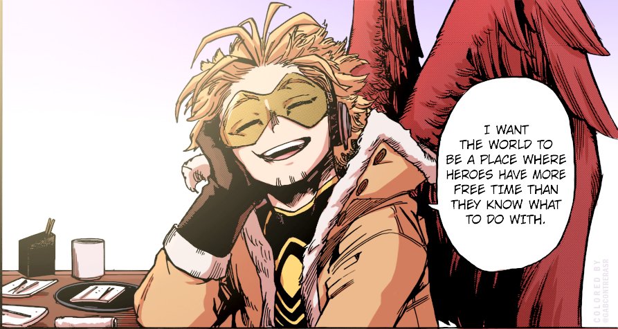 「Hawks ?? #coloring #bnha #mha #myheroacademia #bokunoheroac」Gab ...