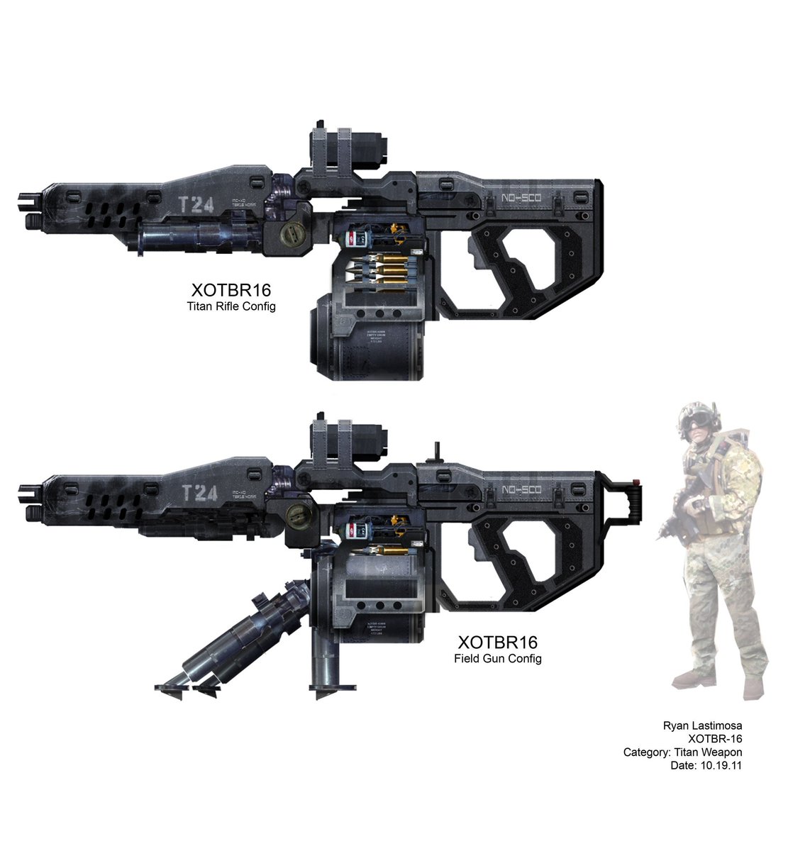 Titanfall Weapon Concept Art