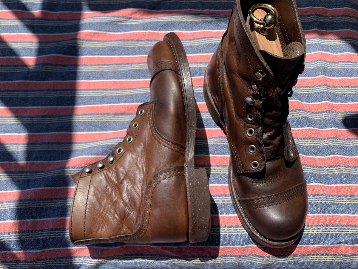 tama on Twitter: "エイジングメモ REDWING ironranger 8111…