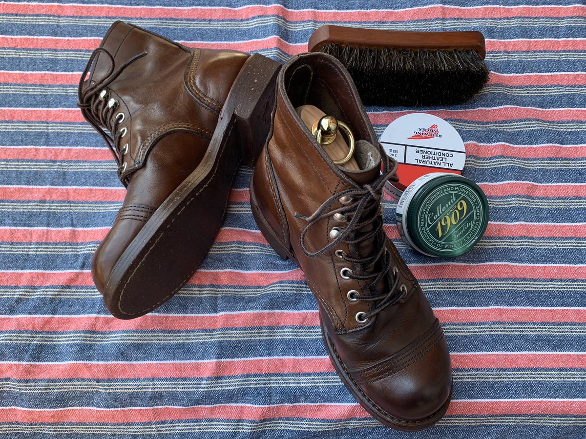 tama on Twitter: "エイジングメモ REDWING ironranger 8111…