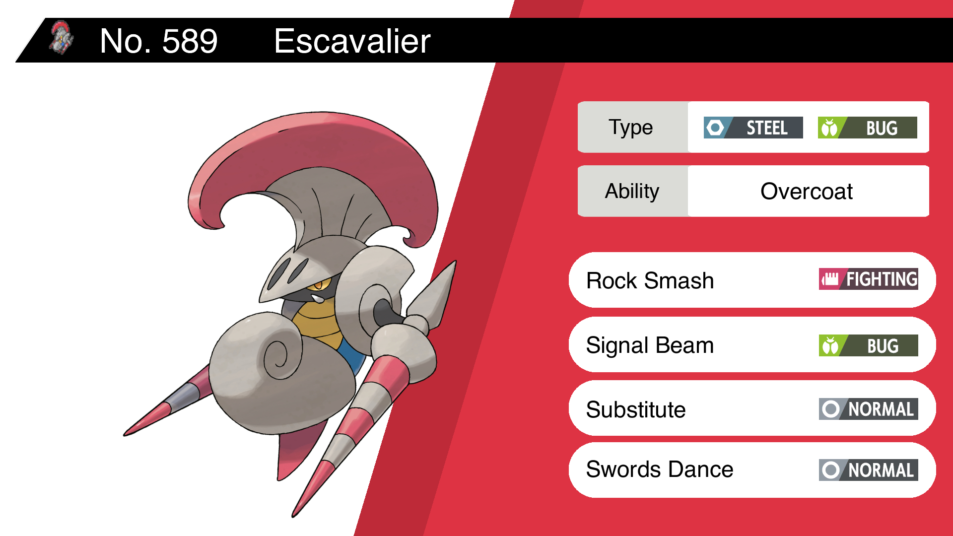 Escavalier Evolution
