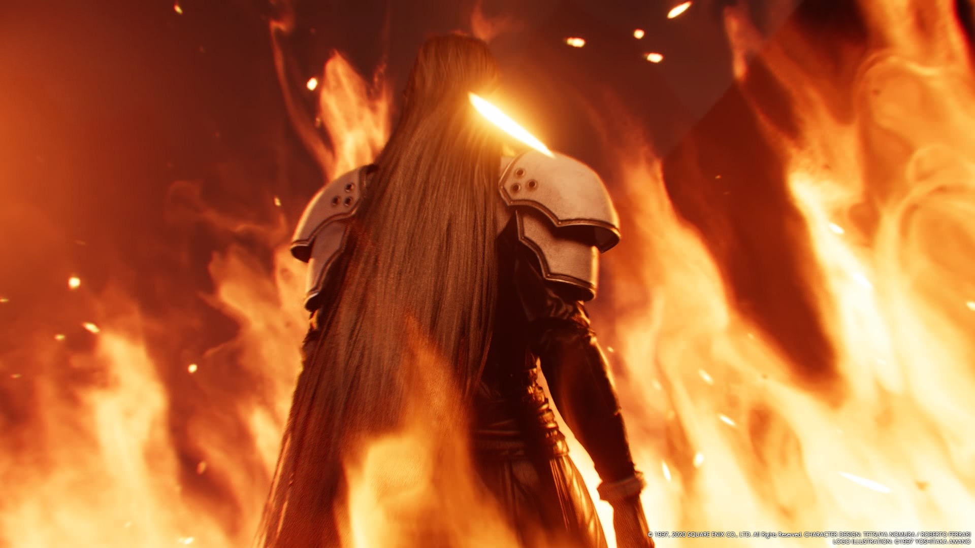 Sephiroth Wallpaper Fire