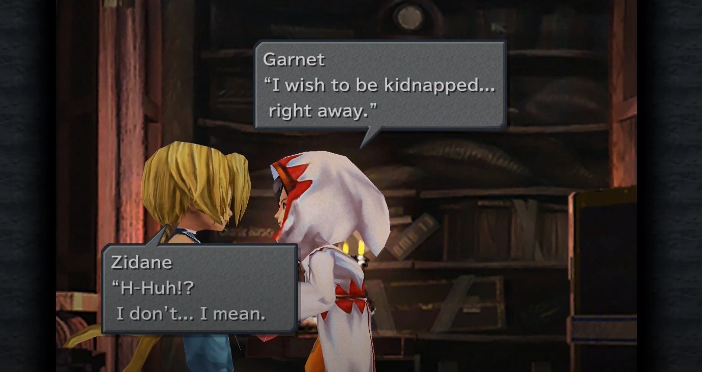 Ff9 Zidane And Garnet