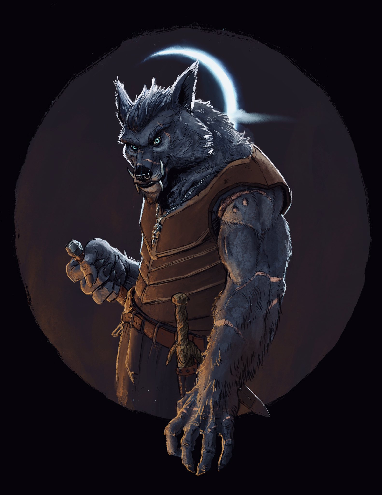 Worgen Rogue Art