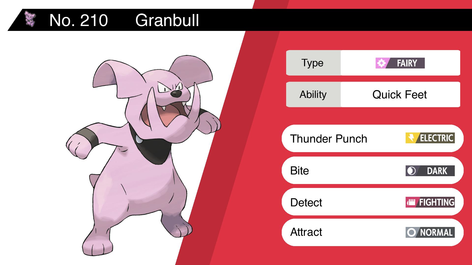 Pokemon Granbull Evolution