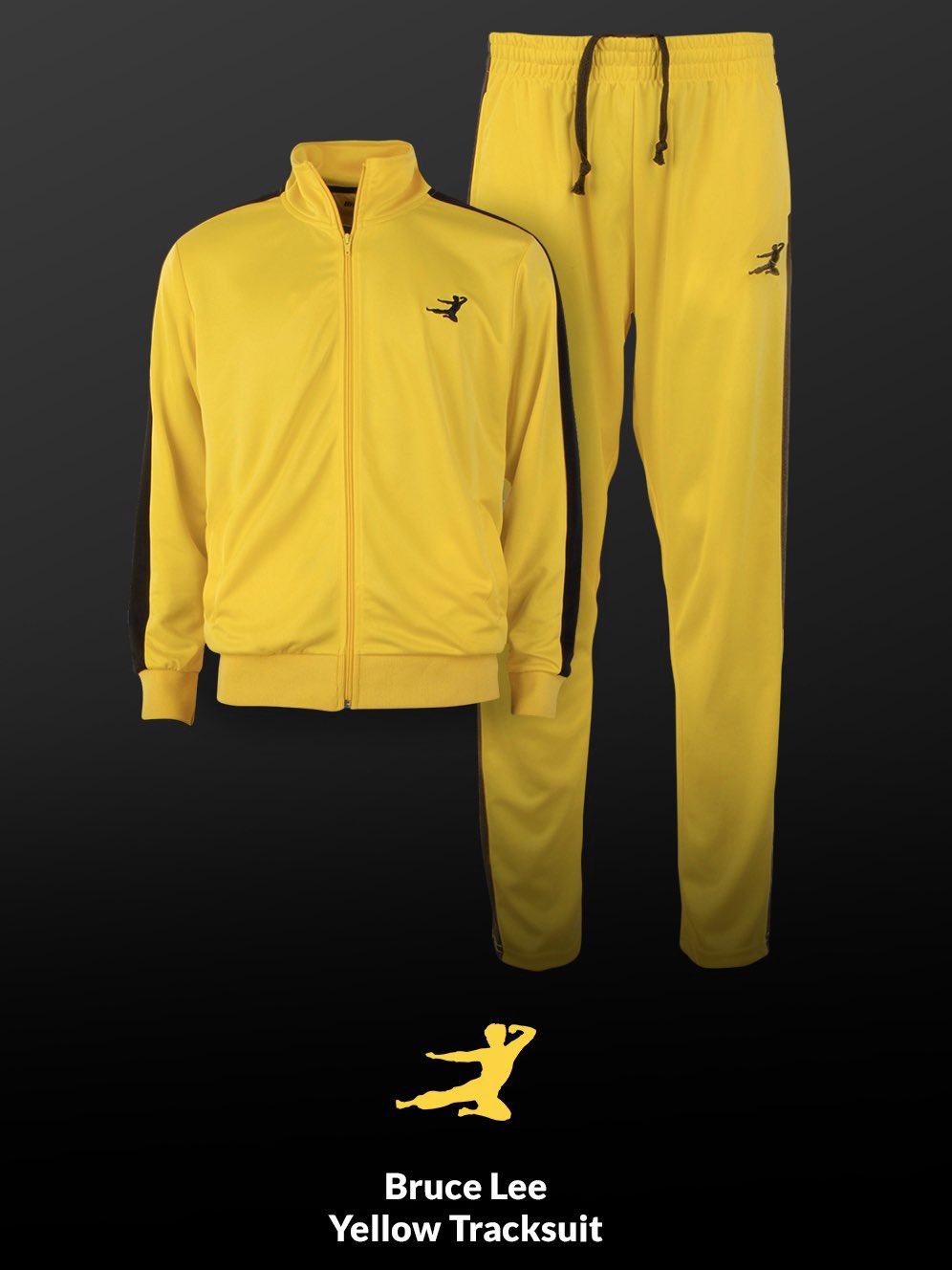 Bruce Lee Yellow Jumpsuit Game Of Death Bruce Lee Tracksuit, 56% OFF