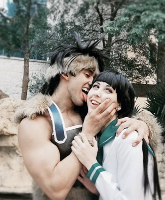 Koga And Kagome Cosplay