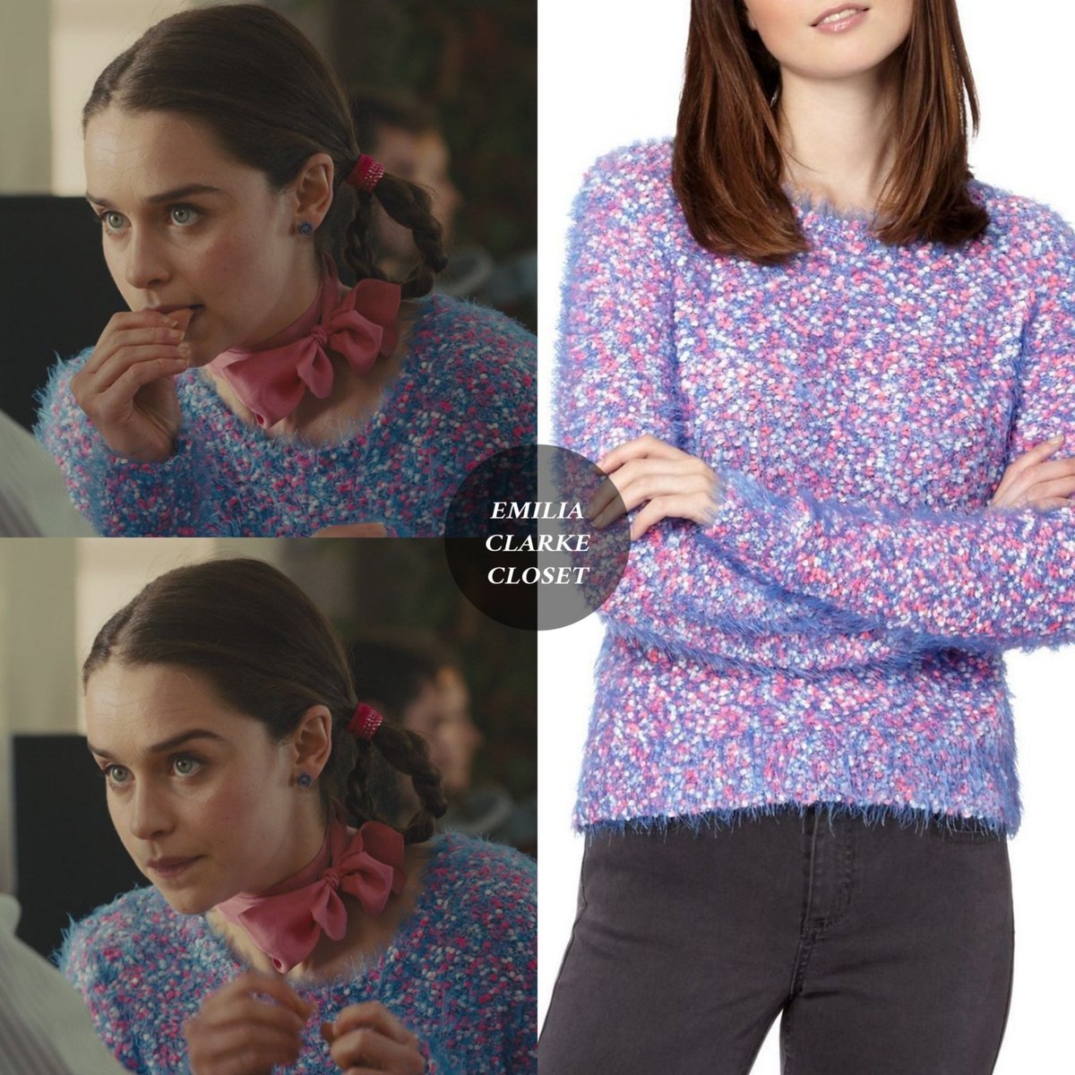 On Twitter: "Emilia Clarke As Louisa Clark In 'Me Before You' She Was ...