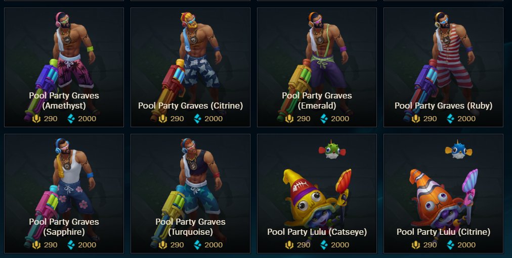 Pool Party Graves In Game