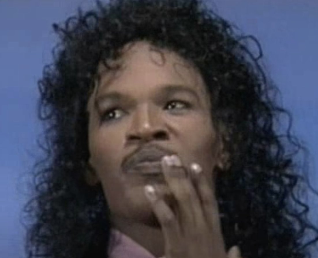 Little Richard Jheri Curl Hair