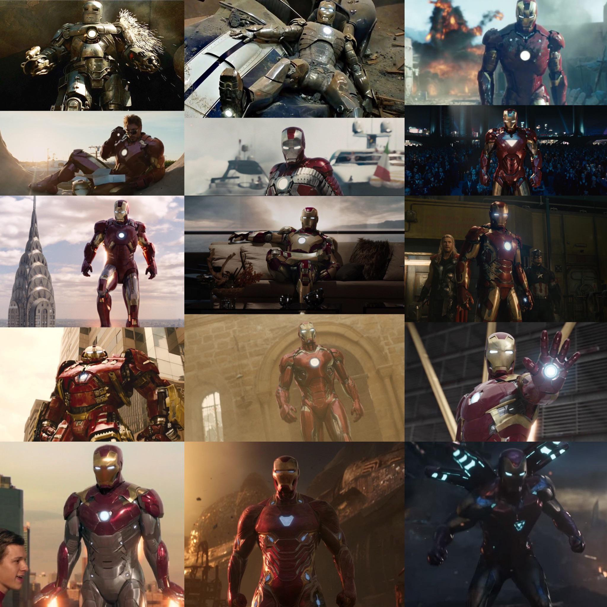 The Evolution Of Iron Man