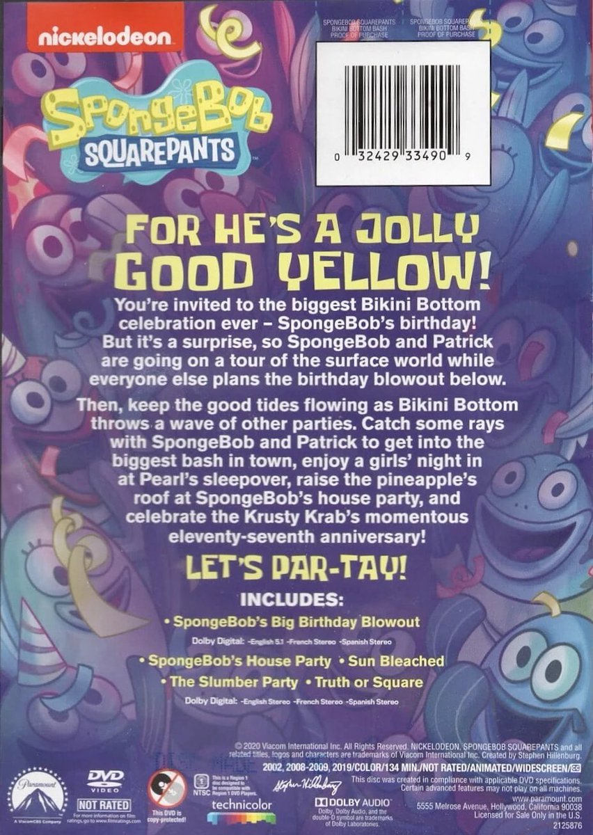 Spongebob Party Pooper Pants